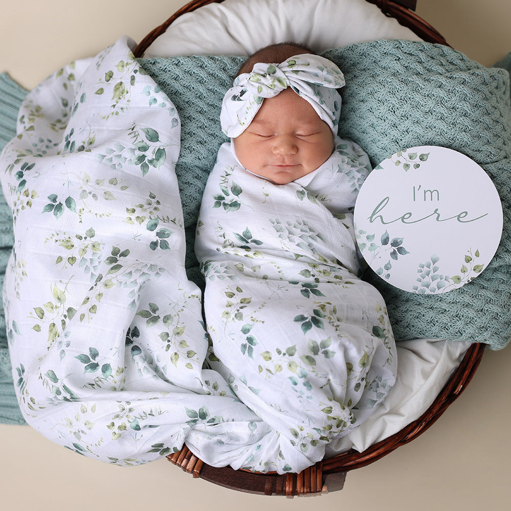 Eden Organic Muslin Wrap | Snuggle Hunny