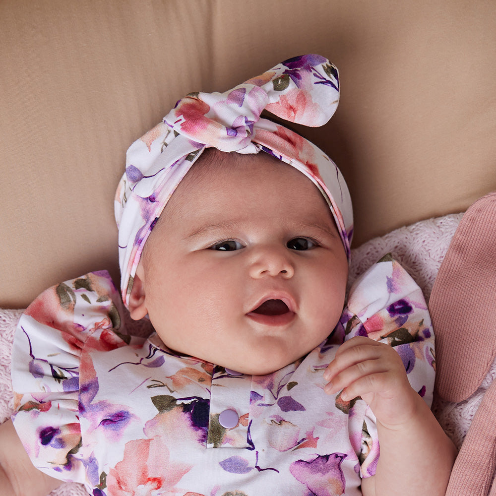 Blushing Beauty Organic Baby & Toddler Topknot | Snuggle Hunny